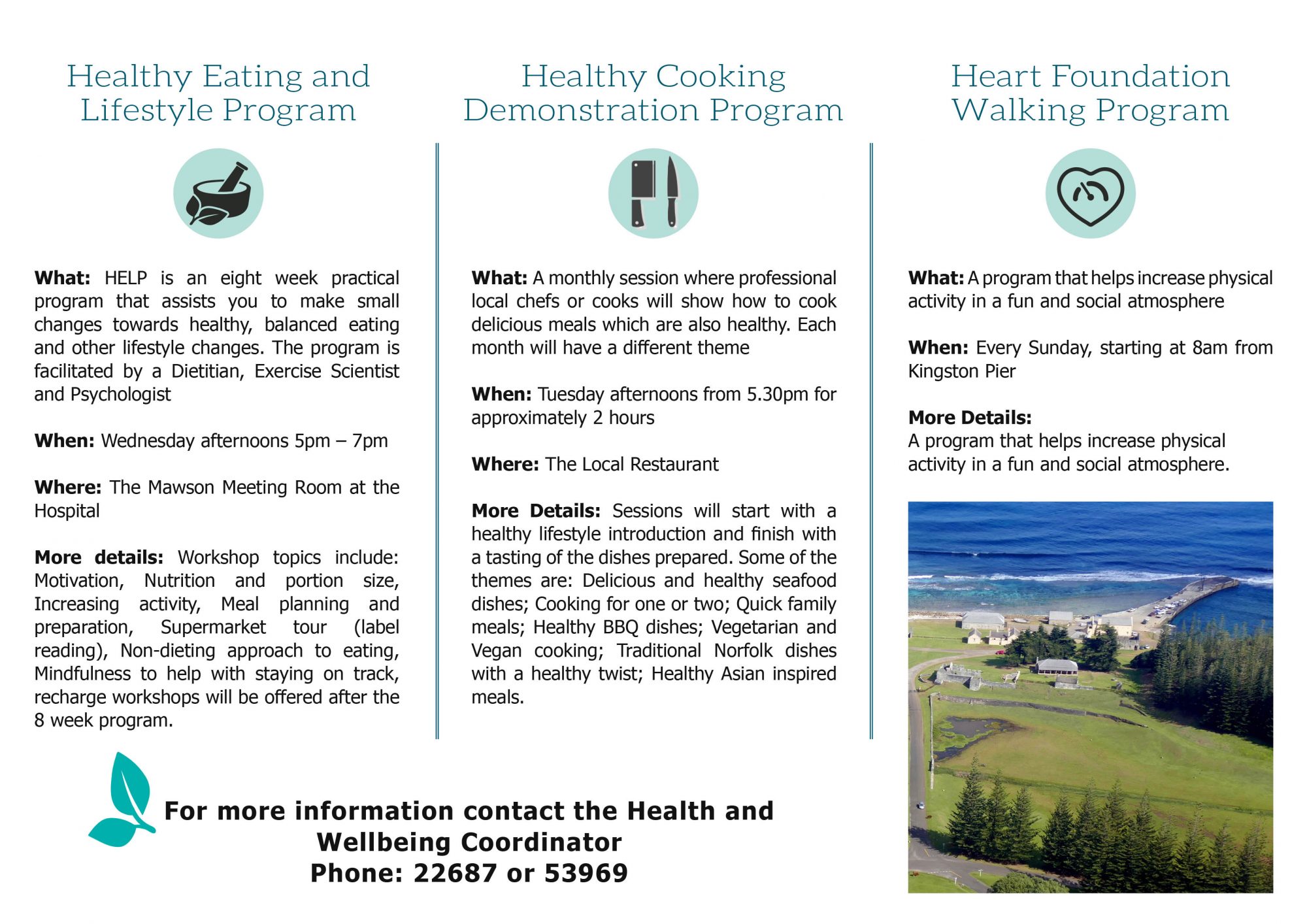 Healthy Lifestyle Programs – Norfolk Island Health and Residential Aged ...